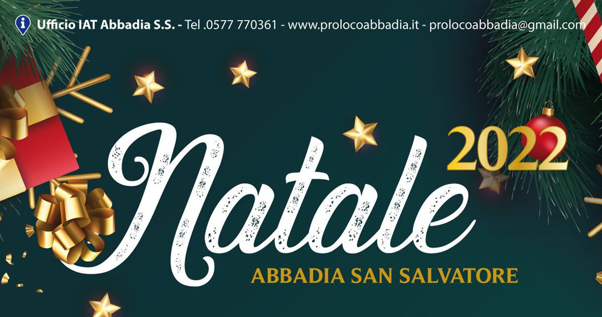 Calendario Eventi Natale 2022 – ProLocoAbbadiaSanSalvatore.it
